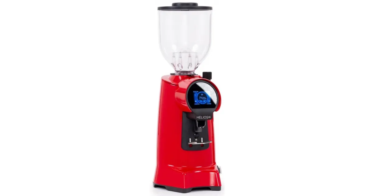 Eureka Helios 65 Espresso Grinder - Ferrari Red