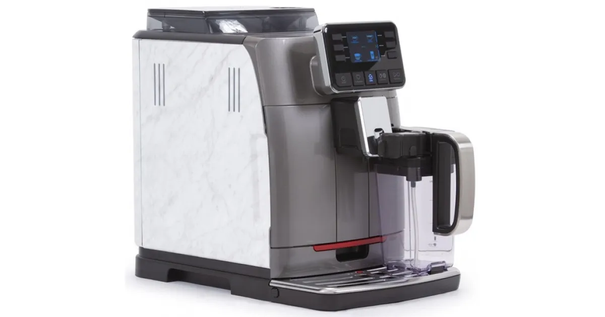 Gaggia Cadorna Prestige Coffee Machine White Marble